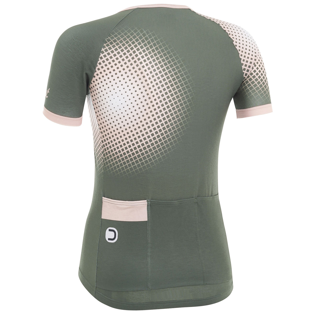 Maglia donna Dotout Square - Verde | All4cycling