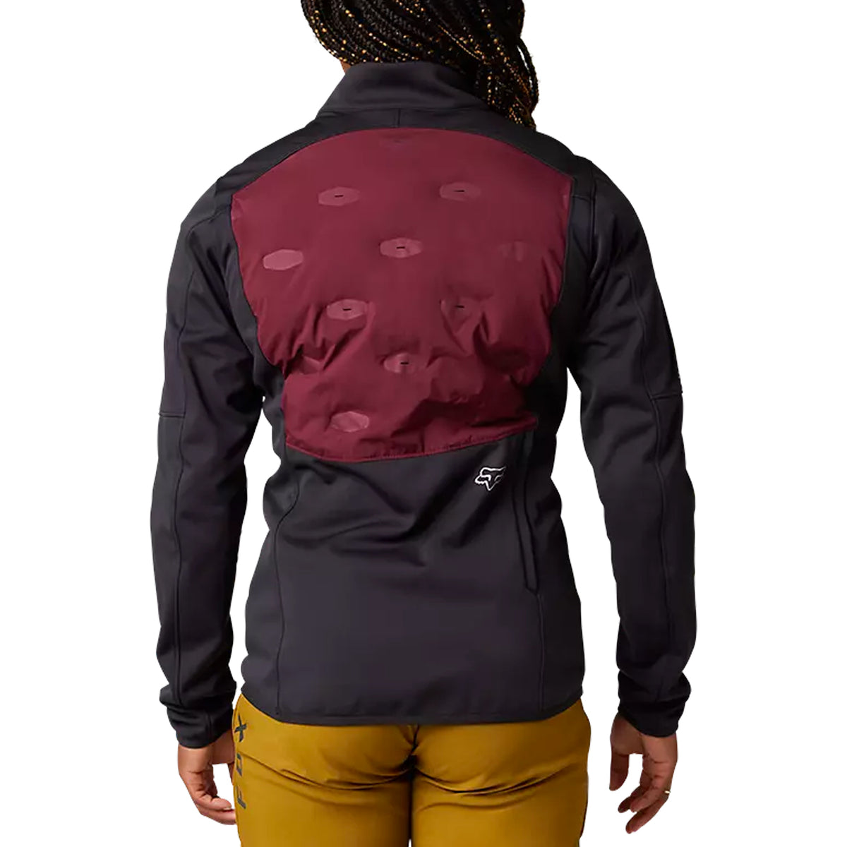 Giacca donna Fox Ranger Windbloc Fire - Bordeaux | All4cycling