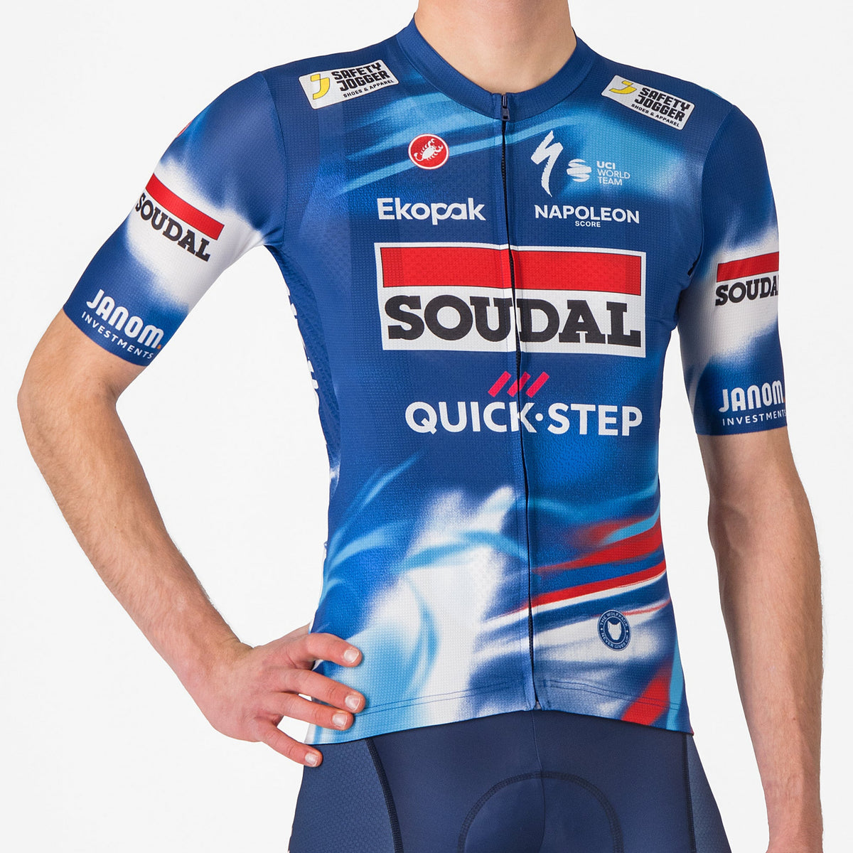 Jersey Castelli Soudal Quick-Step 2025 Competizione 3 | All4cycling