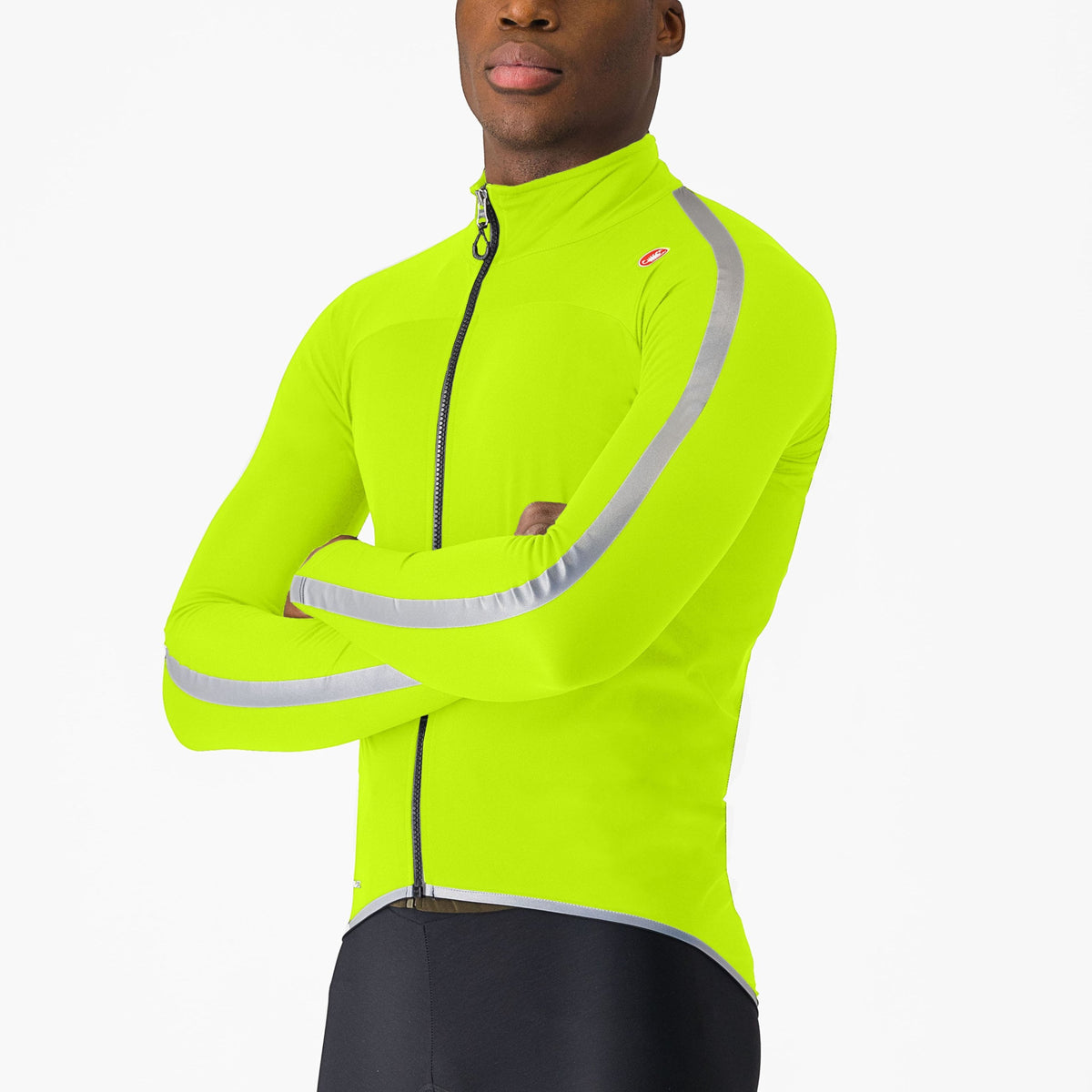 Mantellina Castelli Ultra Rain Cape - Verde | All4cycling