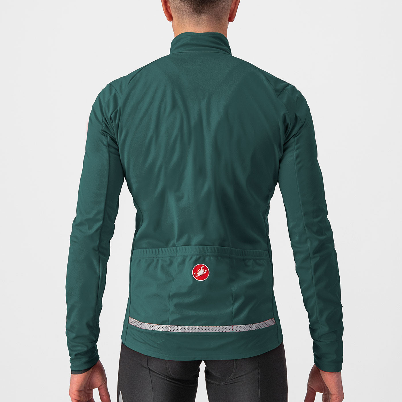Castelli Go jacket - Green orange