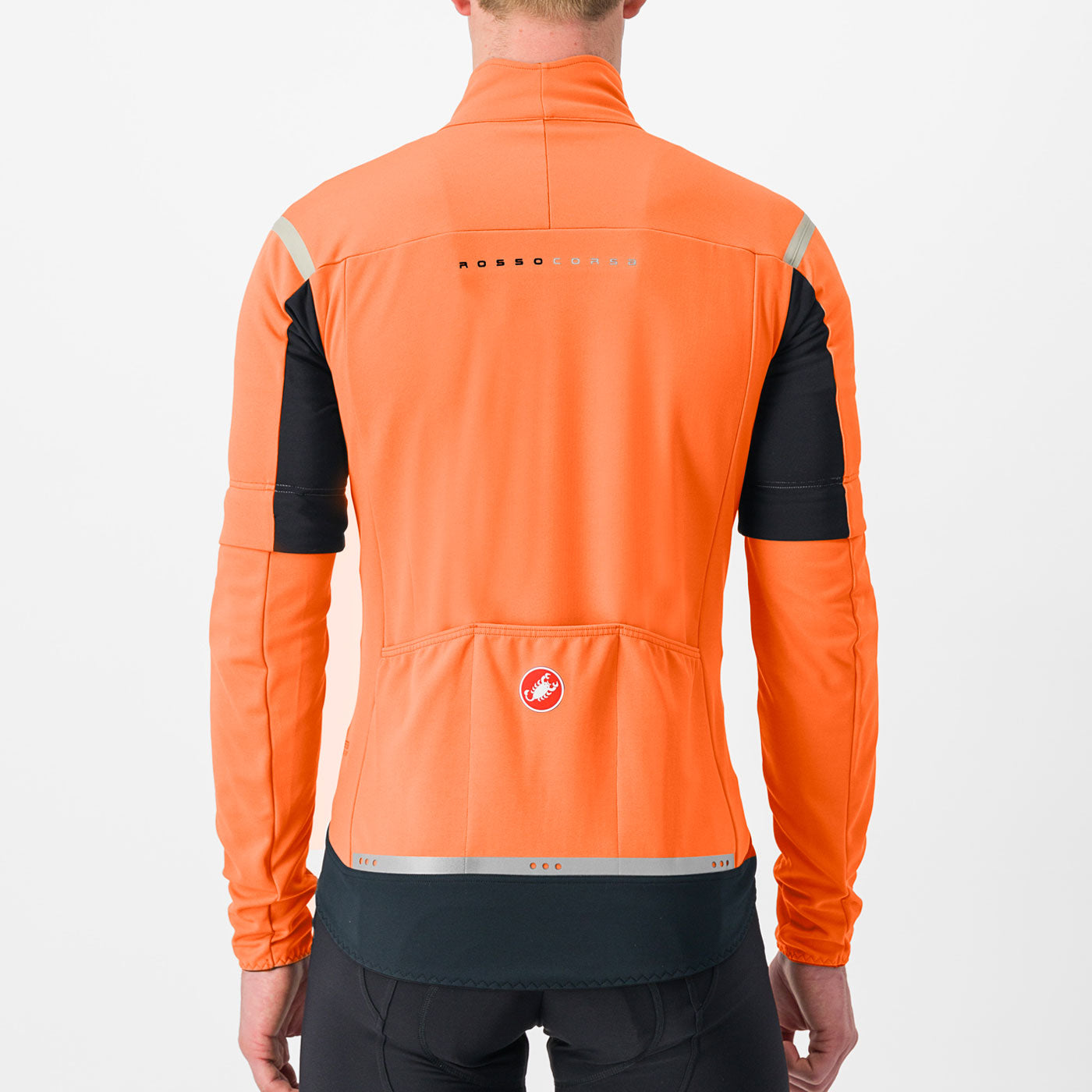 Perfetto RoS 2 Convertible Castelli jacket - Orange