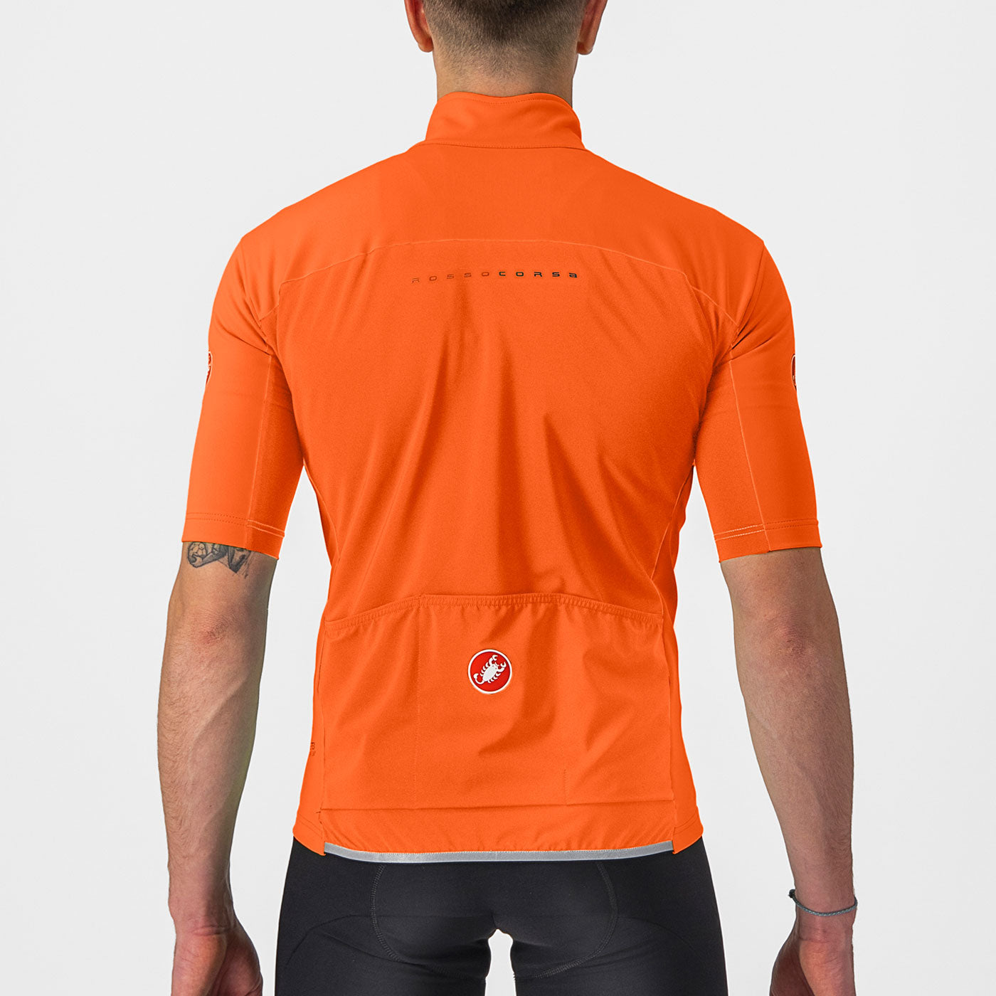 Castelli Perfetto RoS 2 Wind jersey - Orange