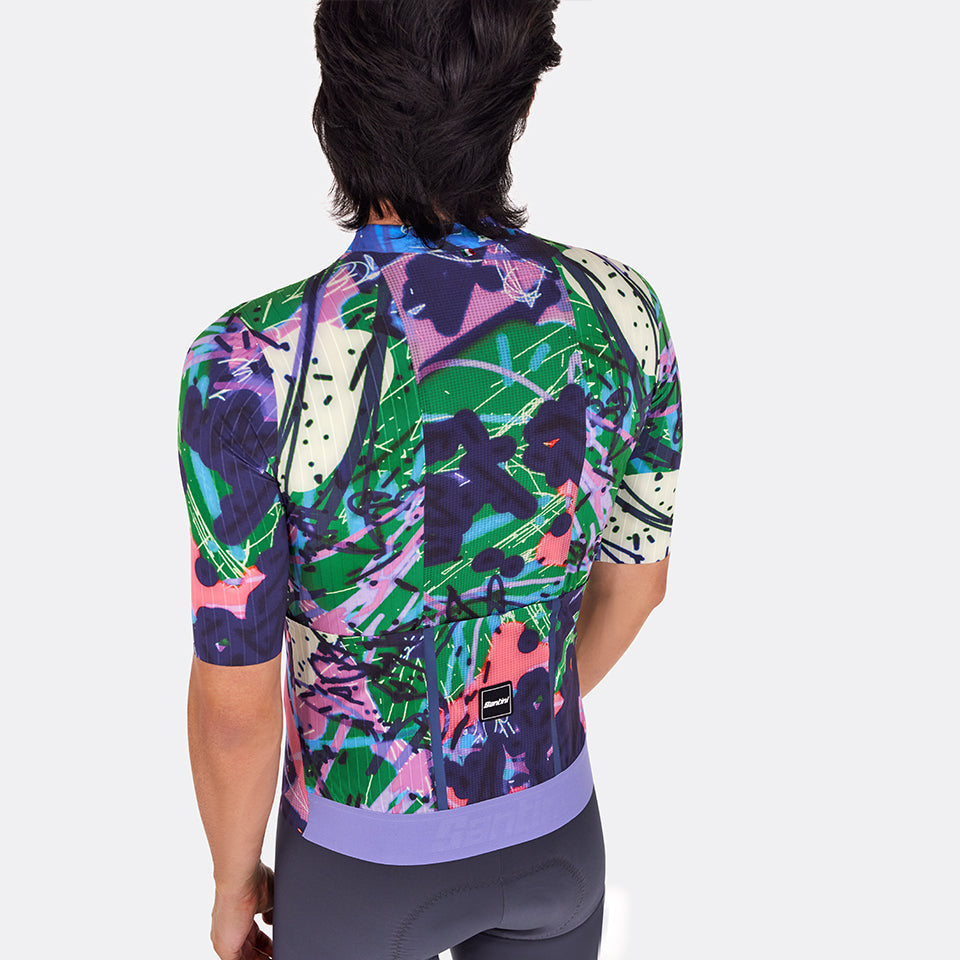 Santini Redux Loud Jersey - Multicolor | All4cycling