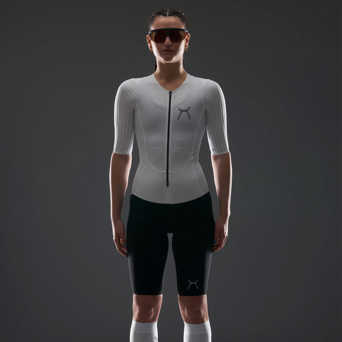 Body donna Hardskin Formulae Triathlon - Bianco | All4cycling