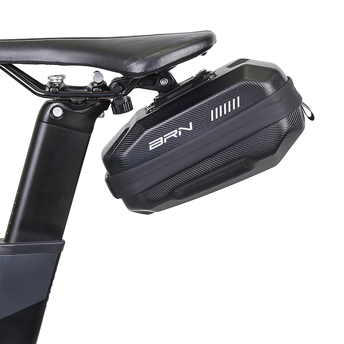 Borsello sottosella BRN Hard-Shell Tank Tail M - Nero | All4cycling