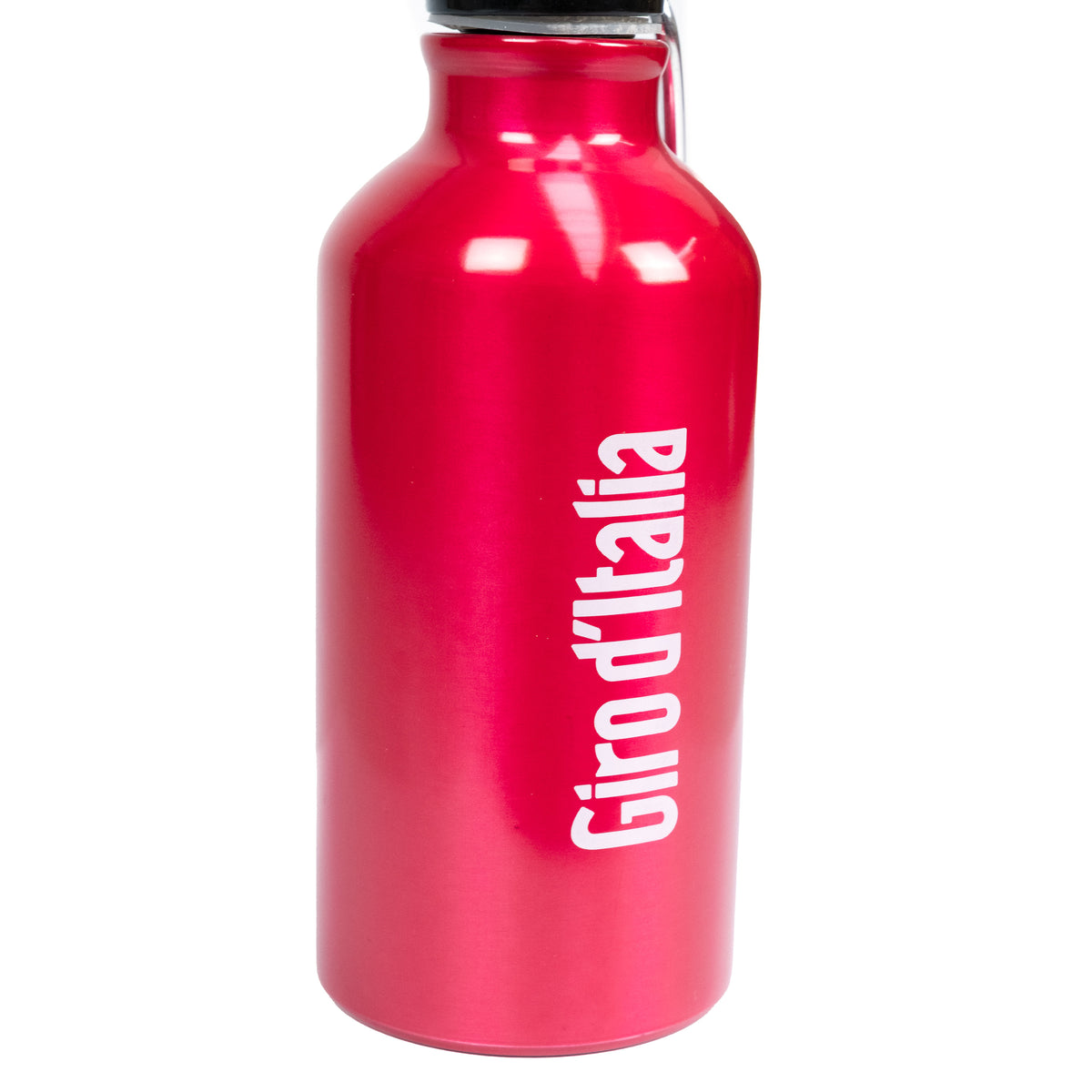 Pink Aluminum Water Bottle Giro d'Italia 2025 with Carabiner | All4cycling