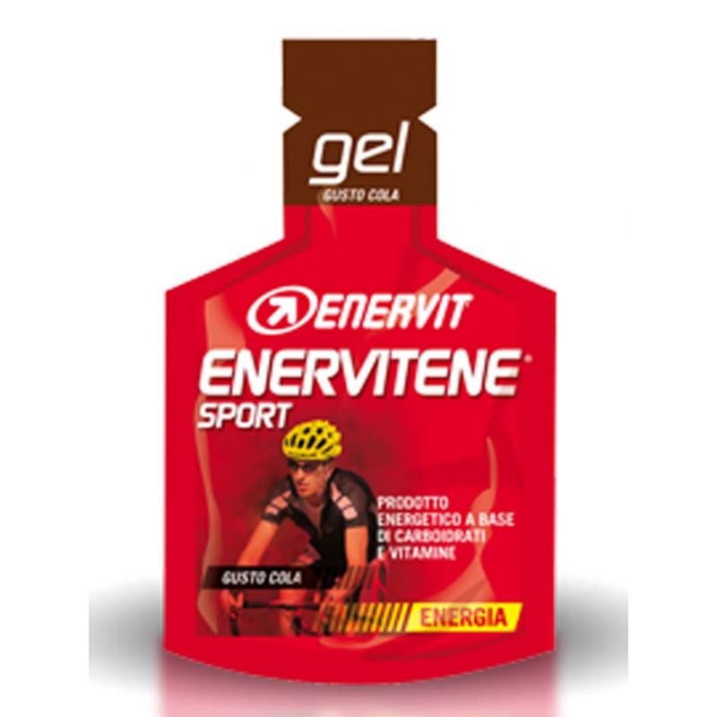 Enervit Ene Cola - Single Dose Gel Pack Energy Gels Supplements