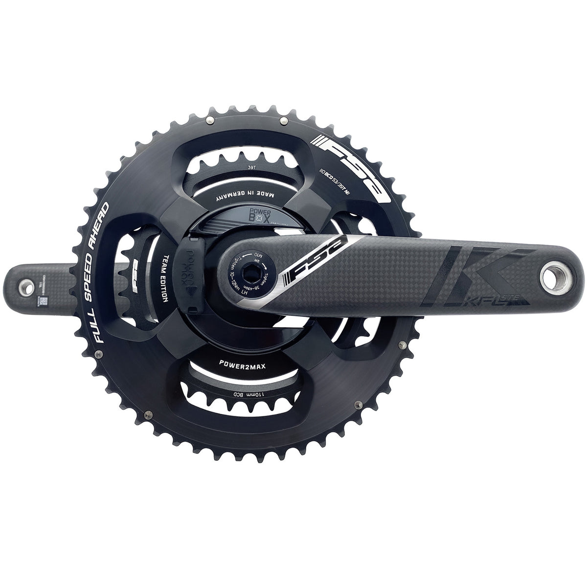 FSA PowerBox K-Force Team Edition Crankset - 54/40 | All4cycling