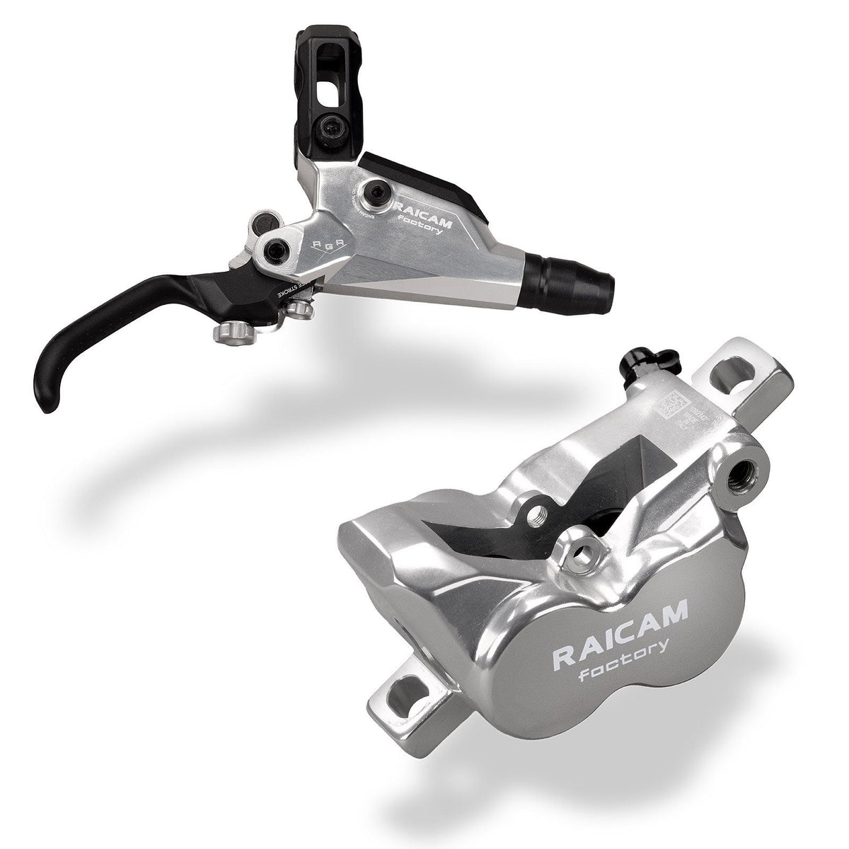 Raicam RGR Factory hydraulic disc brake kit - Silver | All4cycling