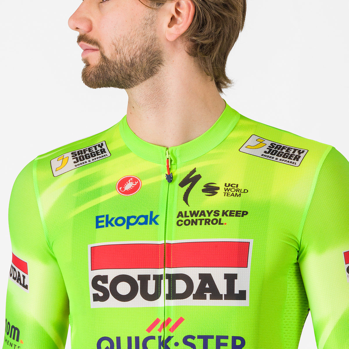 Castelli Soudal Quick-Step 2025 Competition 3 jersey - Visibility 25