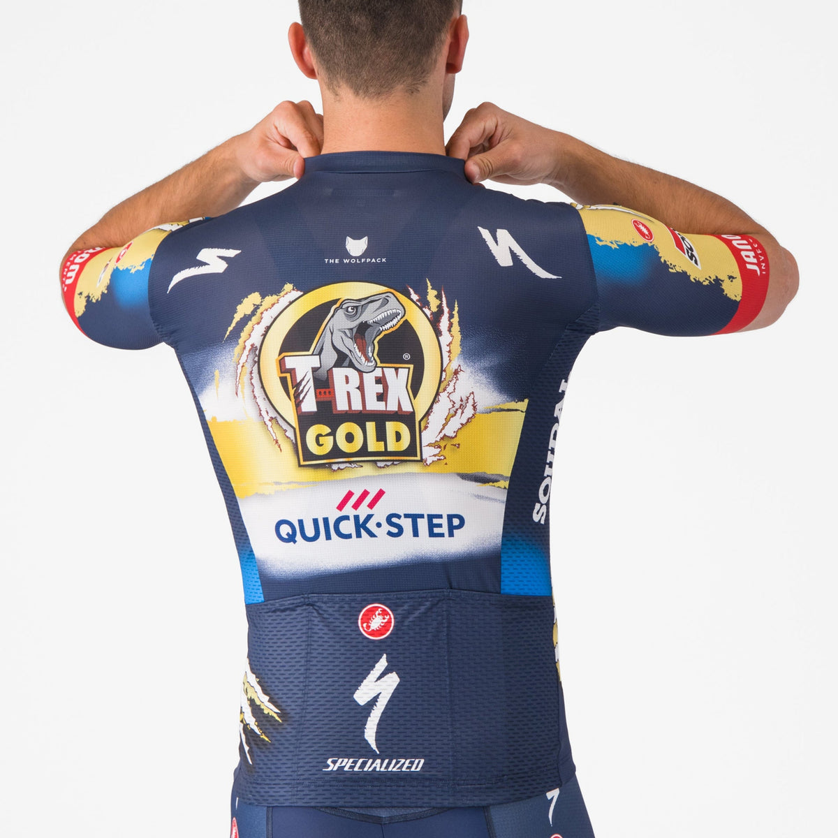 Jersey Castelli T-Rex Gold Quick-Step 2025 Competition 3 | All4cycling