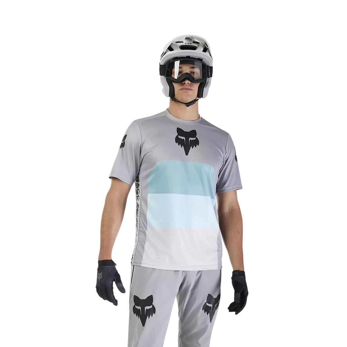 Jersey Fox Ranger Grid - Grey | All4cycling
