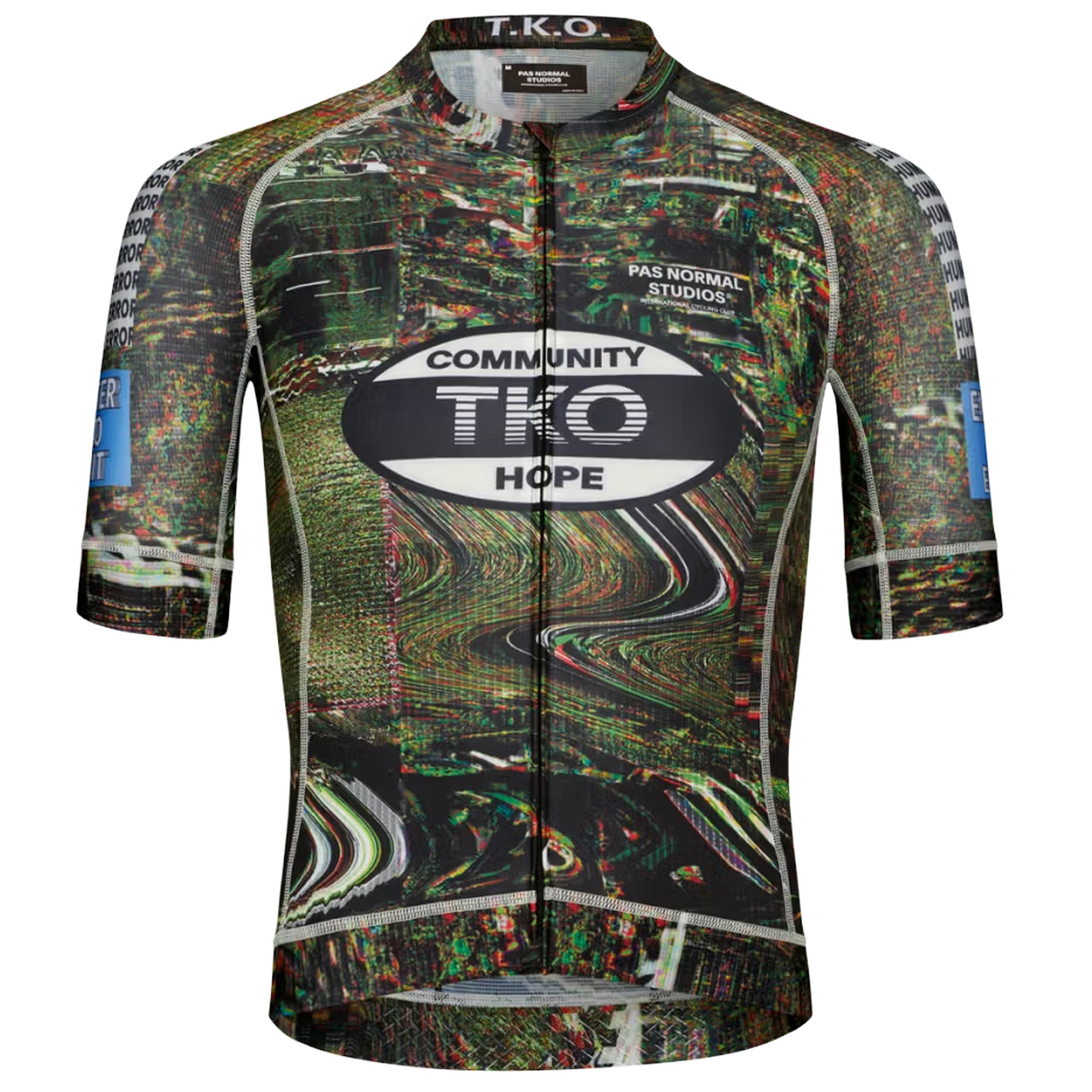Jersey Pas Normal Studios T.K.O. Mechanism - Green | All4cycling