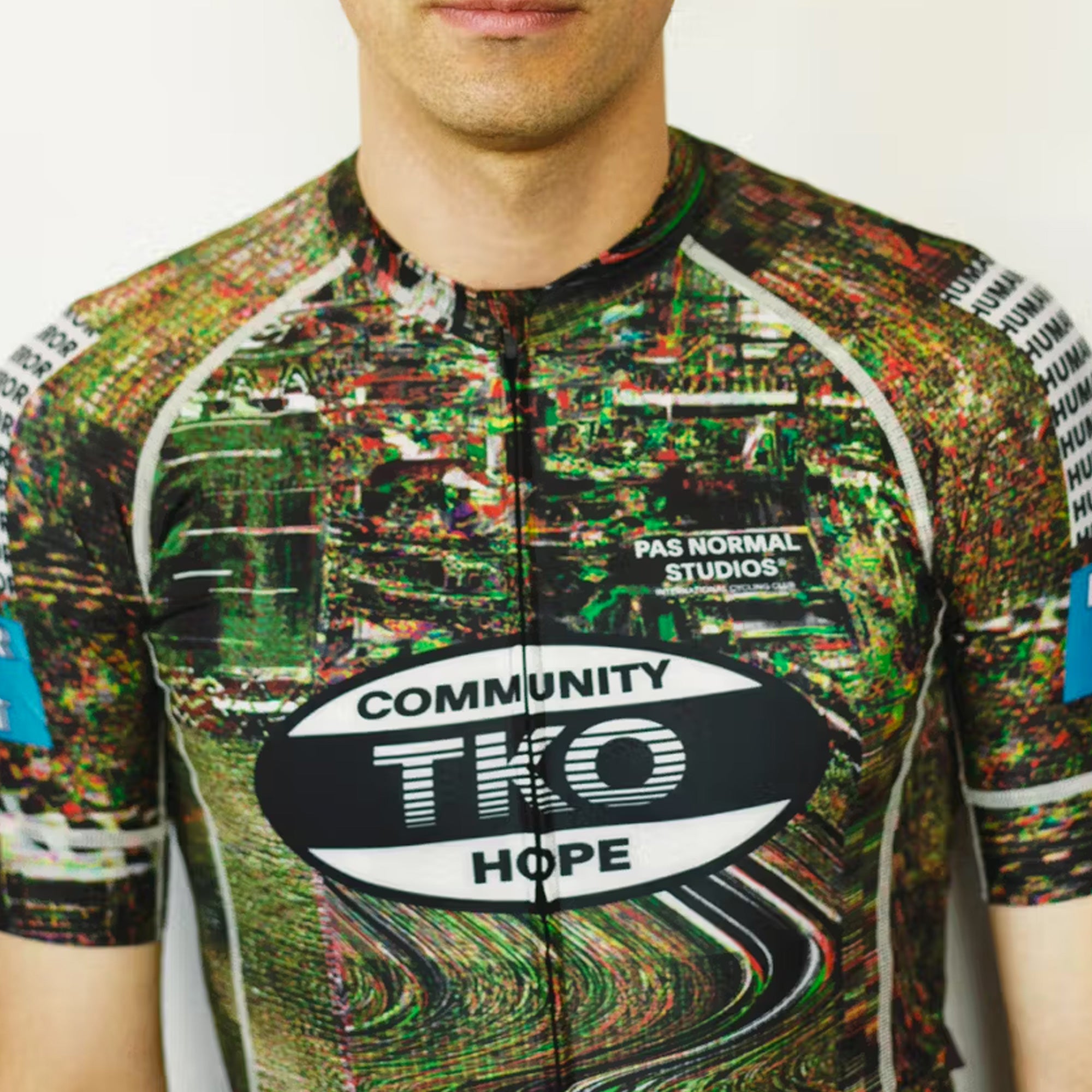 Jersey Pas Normal Studios T.K.O. Mechanism - Green | All4cycling