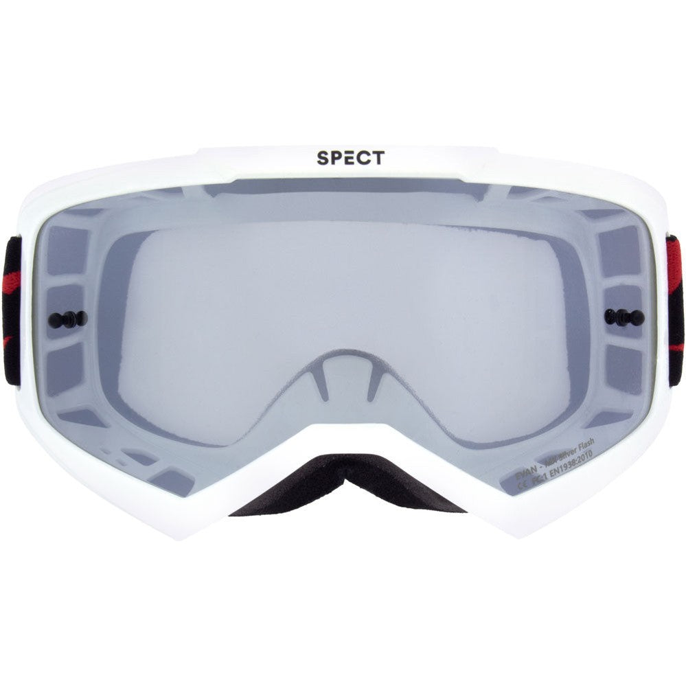 Red Bull Spect Evan-003 Mask - White smoke | All4cycling