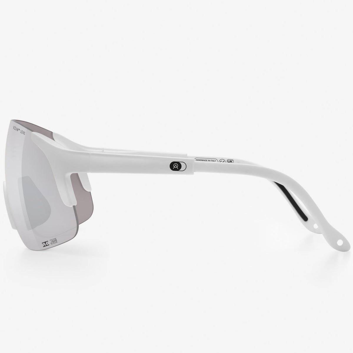 Alba Optics Jumbo Glasses - White Vzum Alu | All4cycling