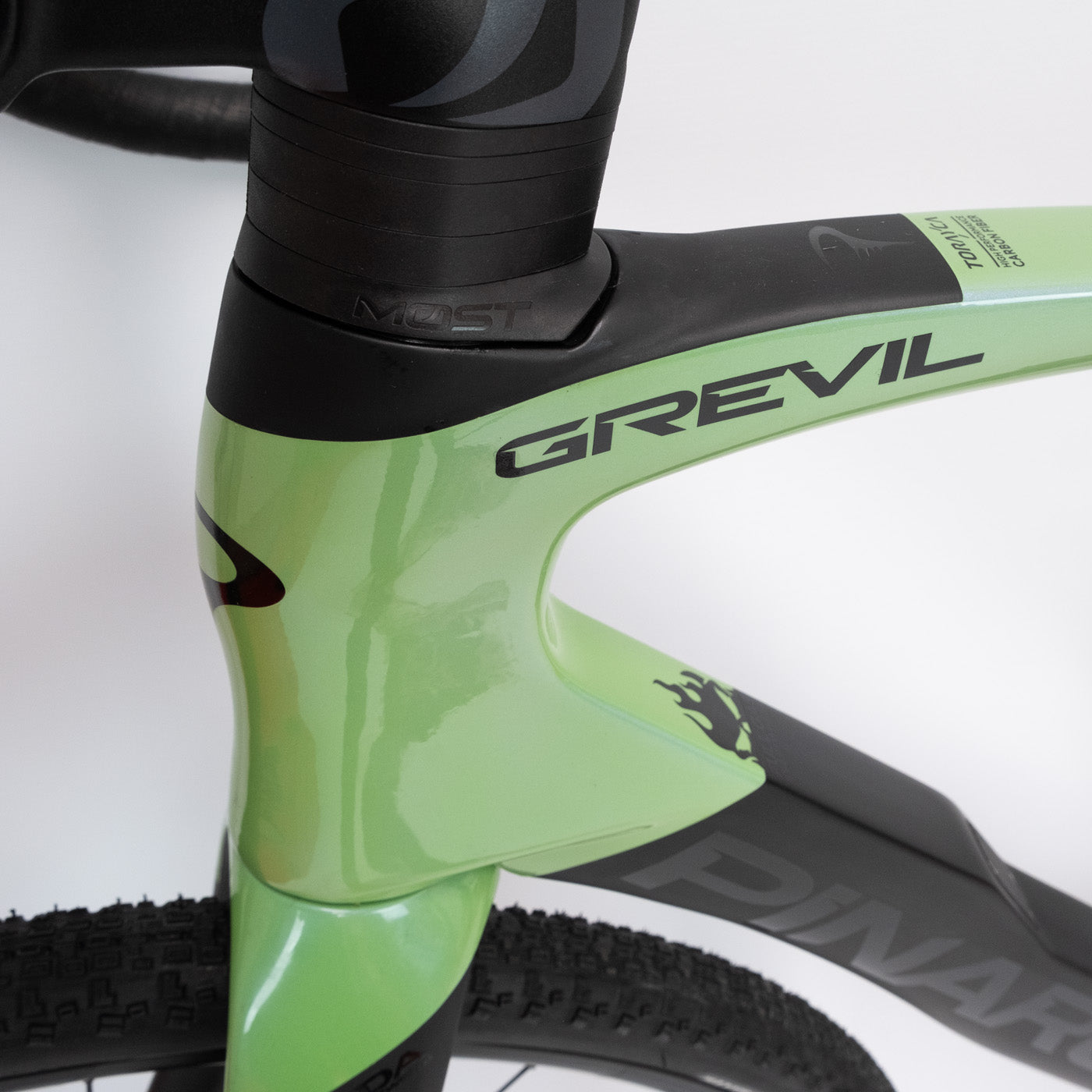 Pinarello Grevil F5 GRX - Black Green