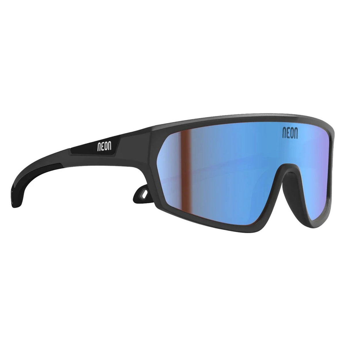 Neon Raptor Kid's Glasses - Black Matte Blue