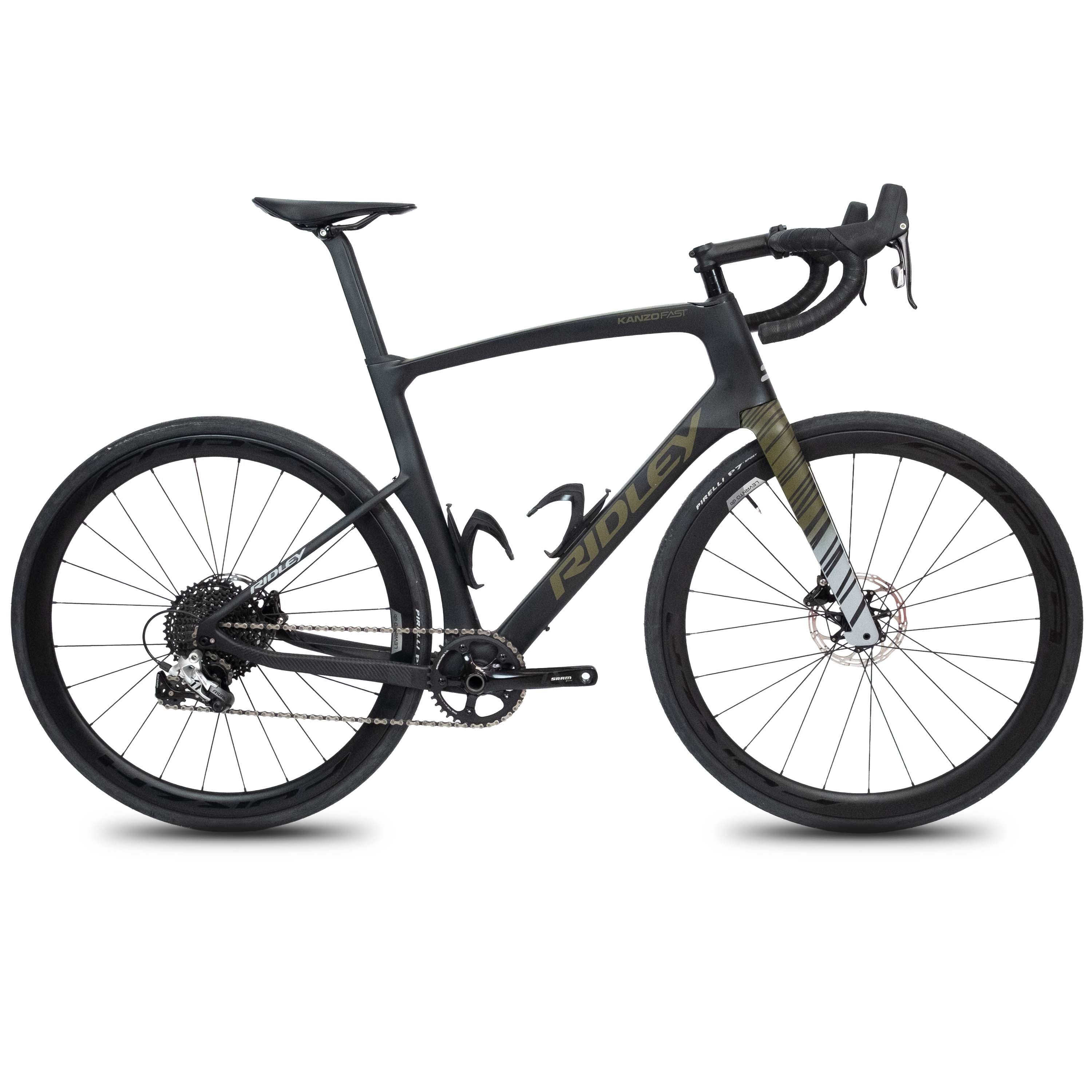 Ridley Kanzo Fast Sram Rival - Black Green | All4cycling