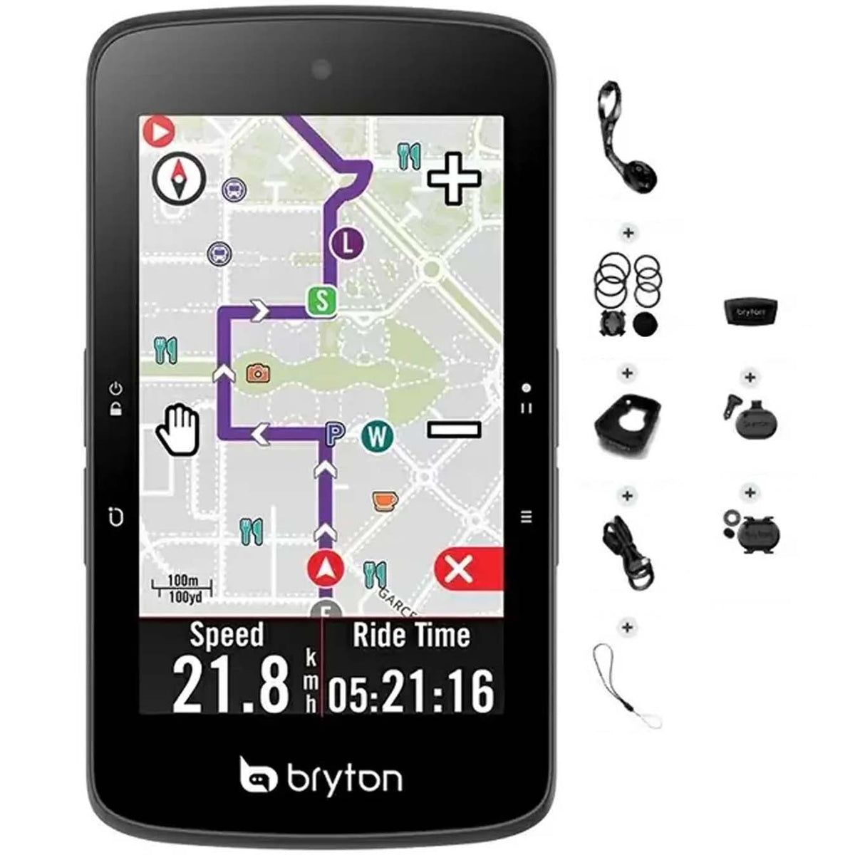 Bryton Rider S800T + Gardia 300L Bike Radar Kit | All4cycling