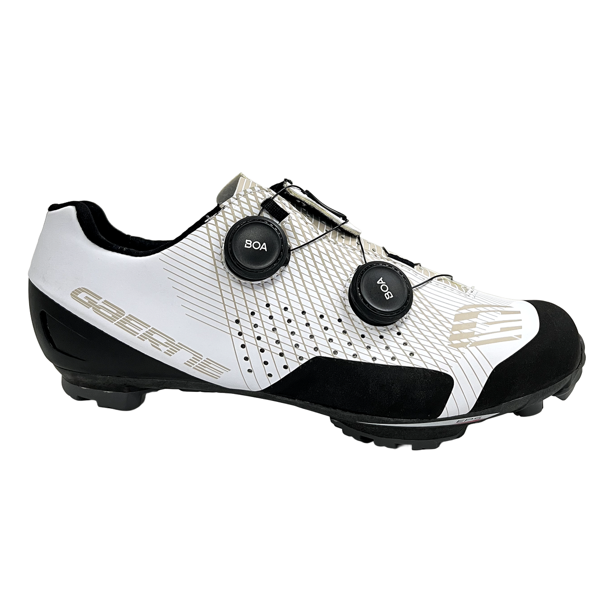 Gaerne Carbon Dare MTB Shoes - White Titanium | All4cycling