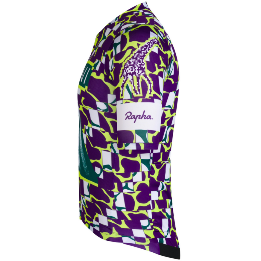 Rapha Team Amani Pro Team Training Jersey - Purple | All4cycling