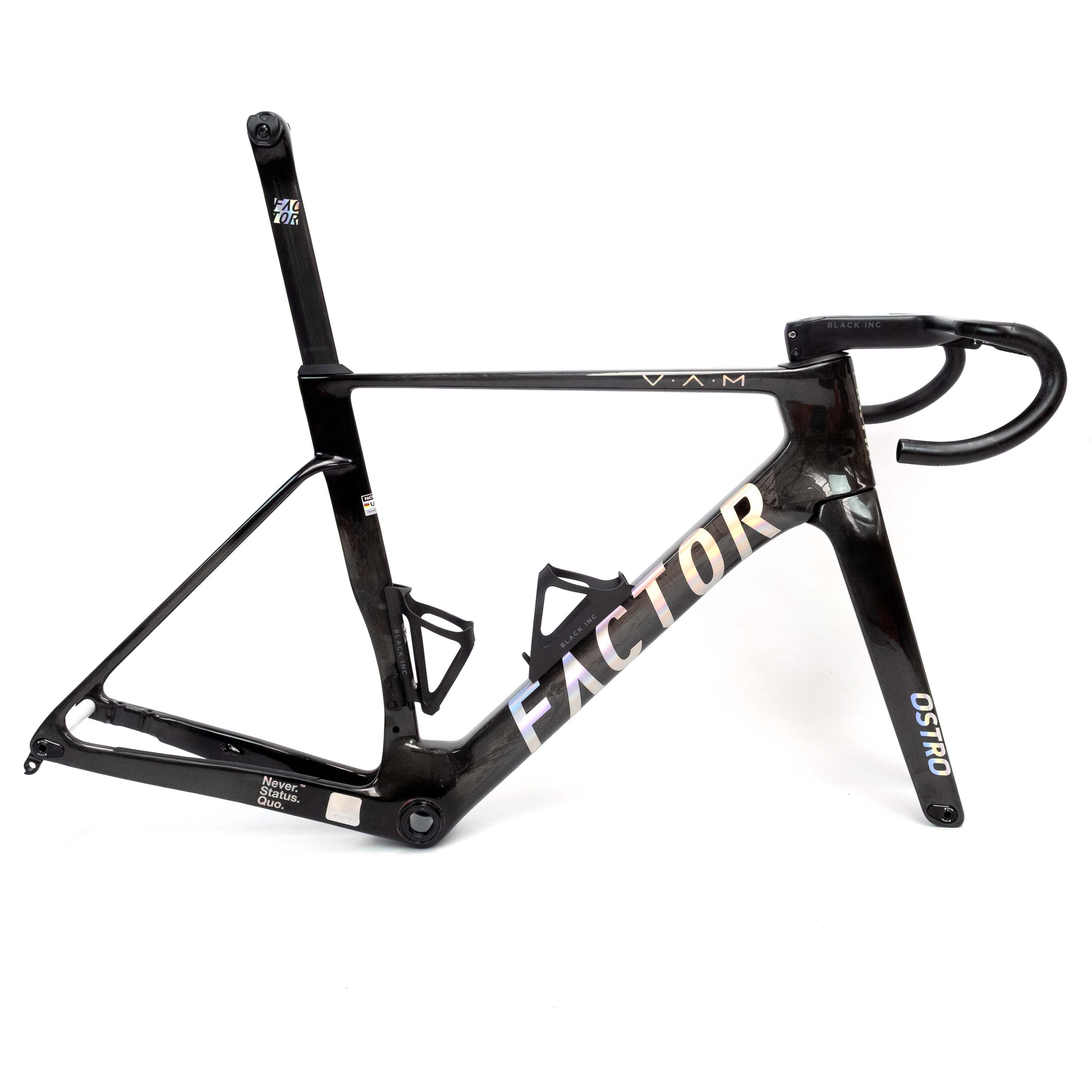 Factor Ostro Vam 2.0 disc Frame Used - Black chrome | All4cycling