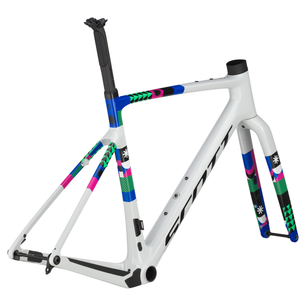 SCOTT Addict Gravel HMX Frame - Grey