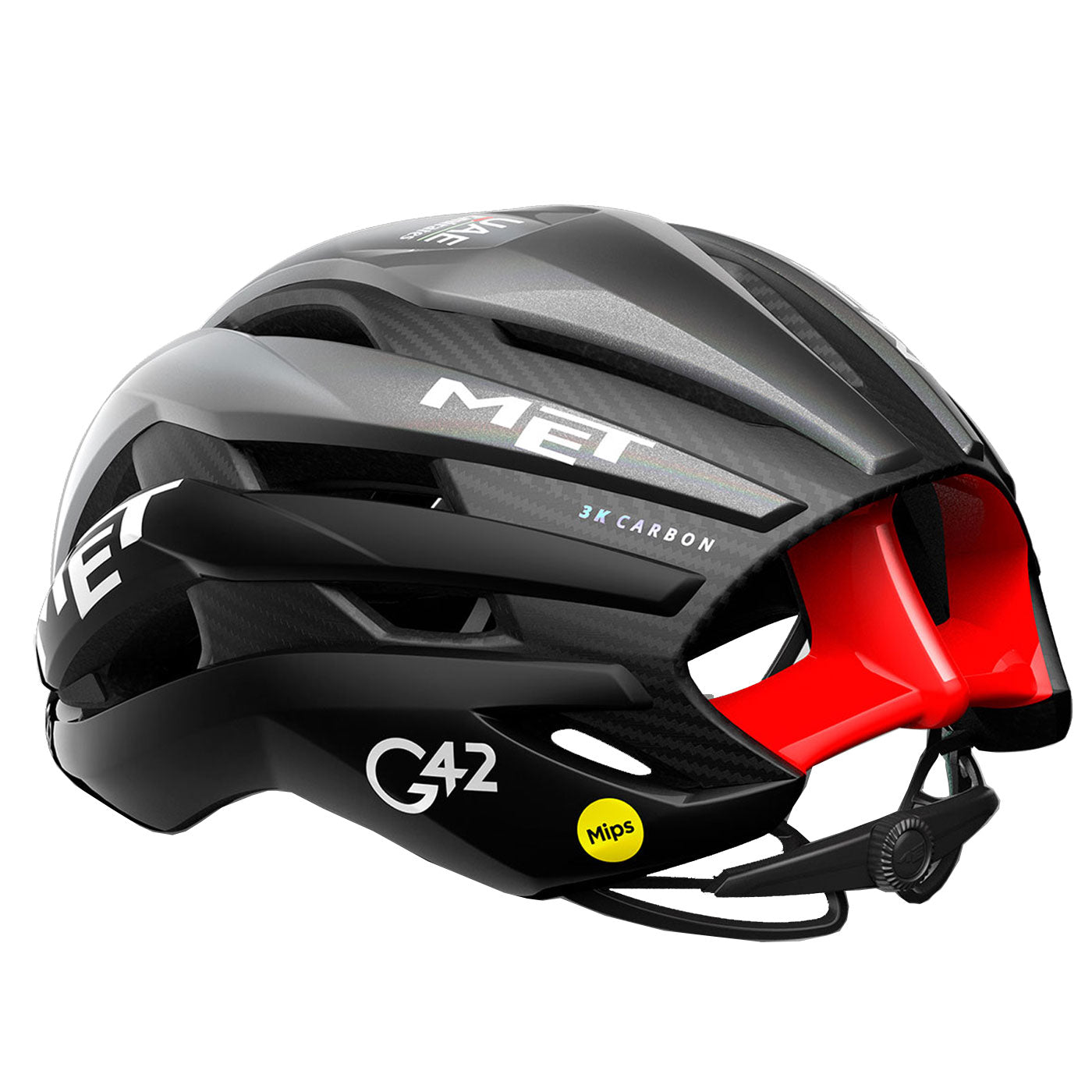 Met Trenta 3K Carbon Mips Helmet UAE All4cycling Met Trenta 3K Carbon Mips Helmet UAE All4cycling