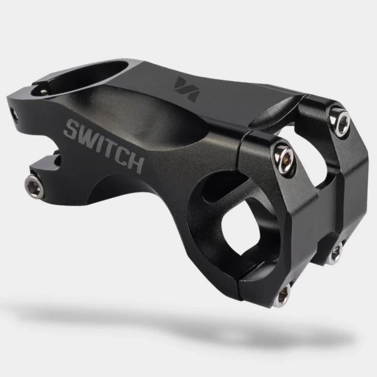 Attacco manubrio Switch Steep 19° - Nero | All4cycling