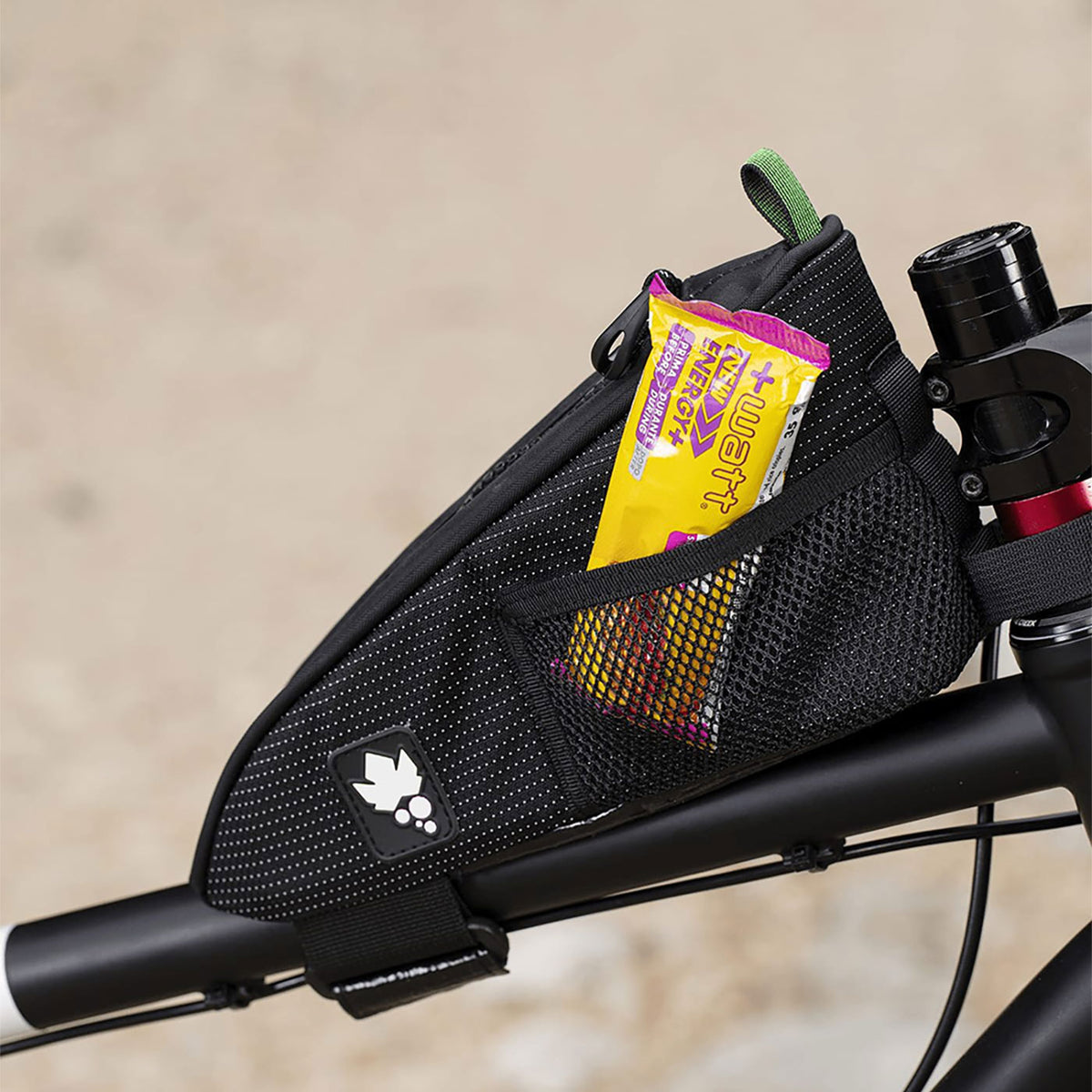 Miss Grape Node Adventure frame bag - Black
