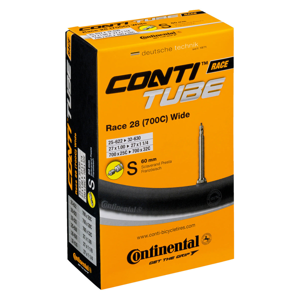 Camera d'aria Continental Conti Tube 700x25/32C - Valvola Presta 42