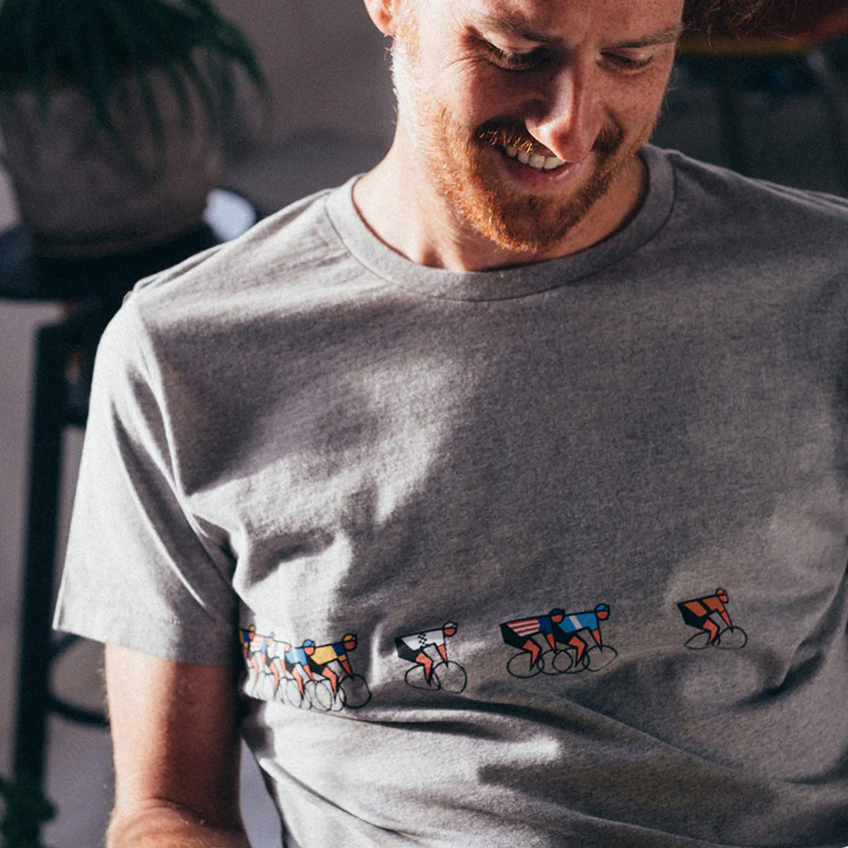 Erstwhile T-Shirt Tete de la Course 70S - Grey