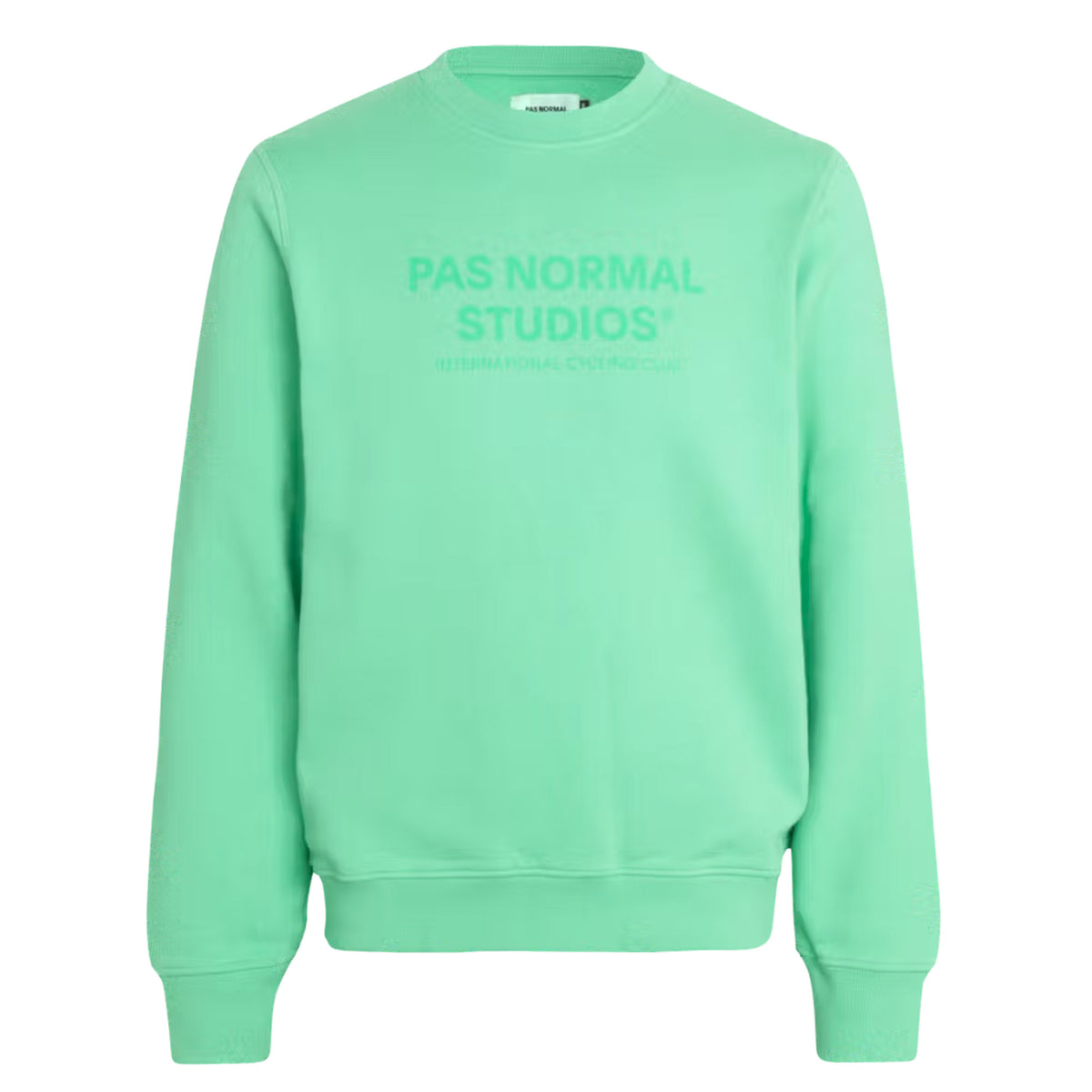 Pas Normal Studios Logo Sweatshirt - Light Green | All4cycling