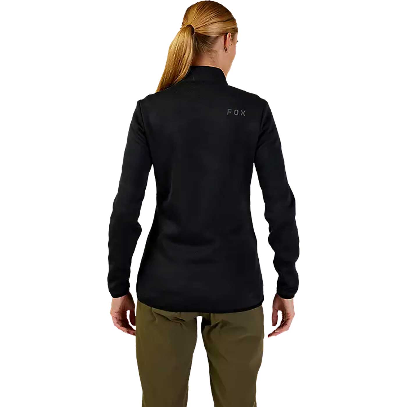 Women's Fox Ranger Mid-layer Jacket - Black | All4cycling
