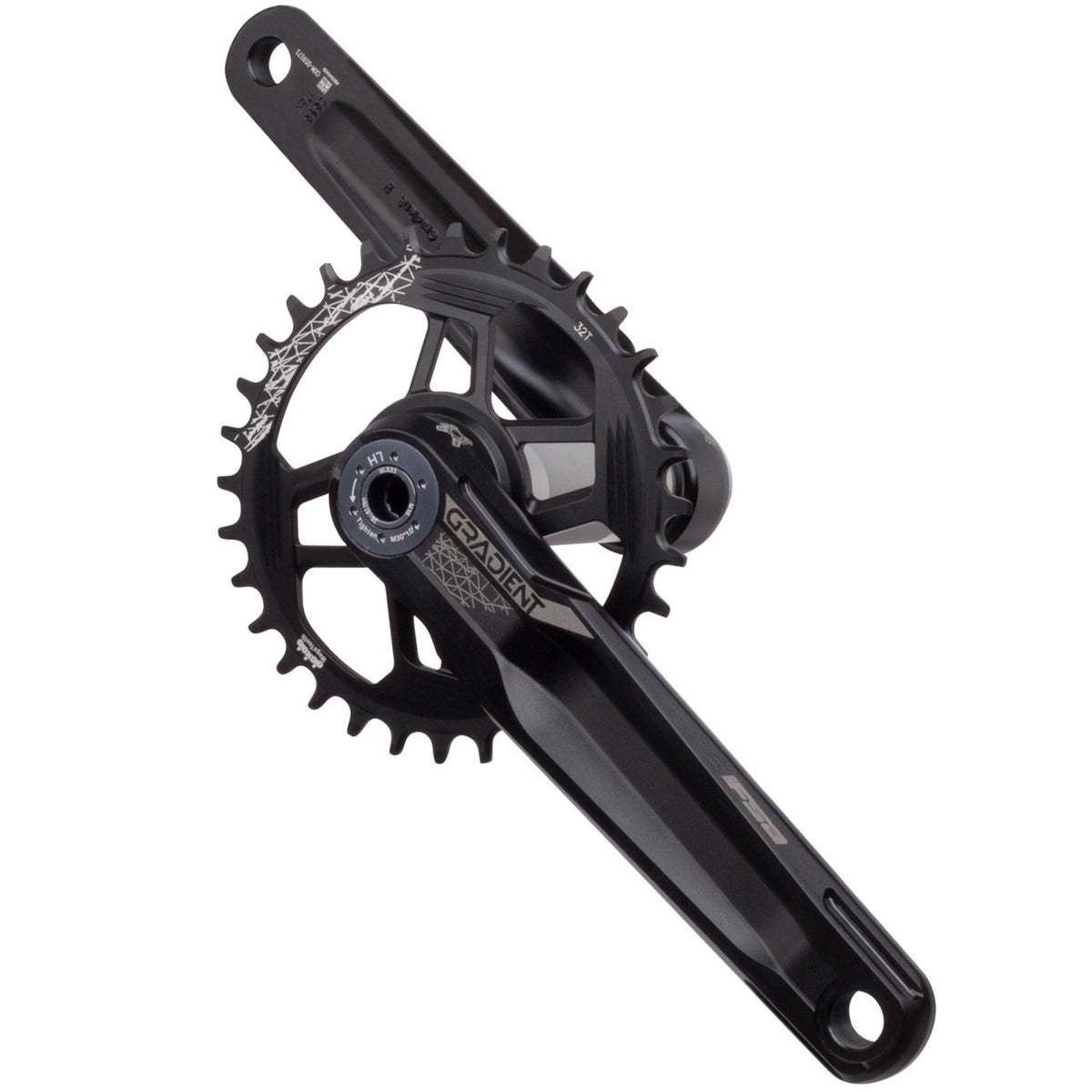 FSA Gradient Modular BB392 EVO 1X Crankset - 32t