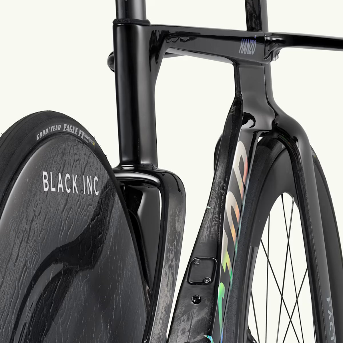 Factor Hanzo disc Frame - Black | All4cycling