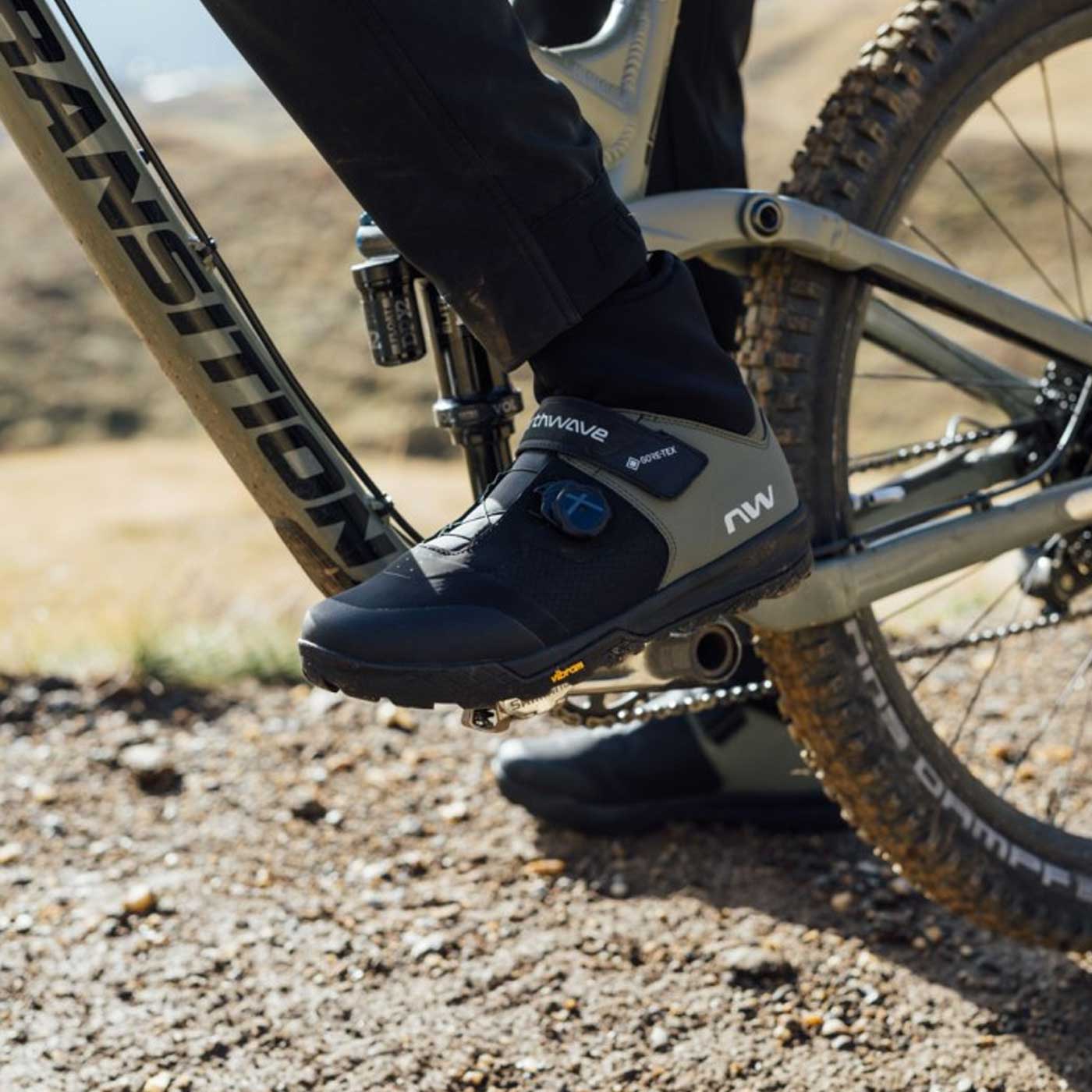 Northwave Kingrock Plus GTX Tech mtb shoes - Black Green