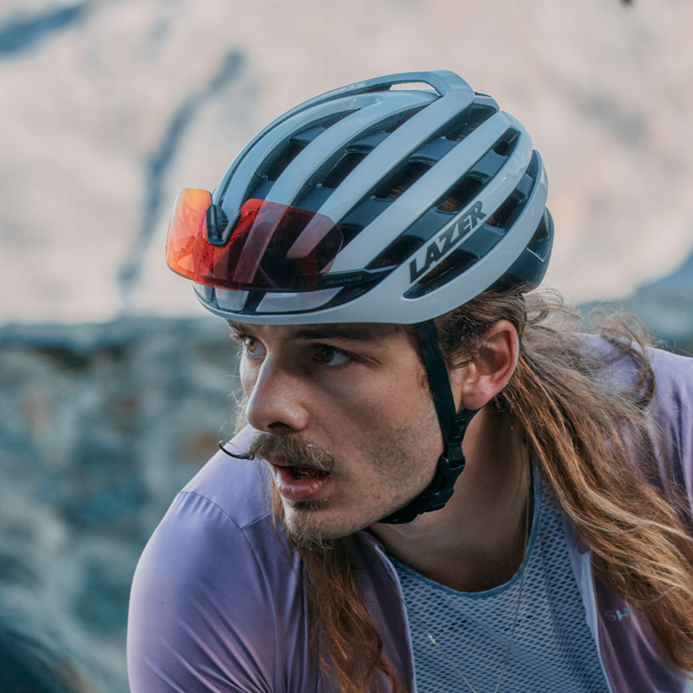 Helmet Lazer Z1 KinetiCore - White