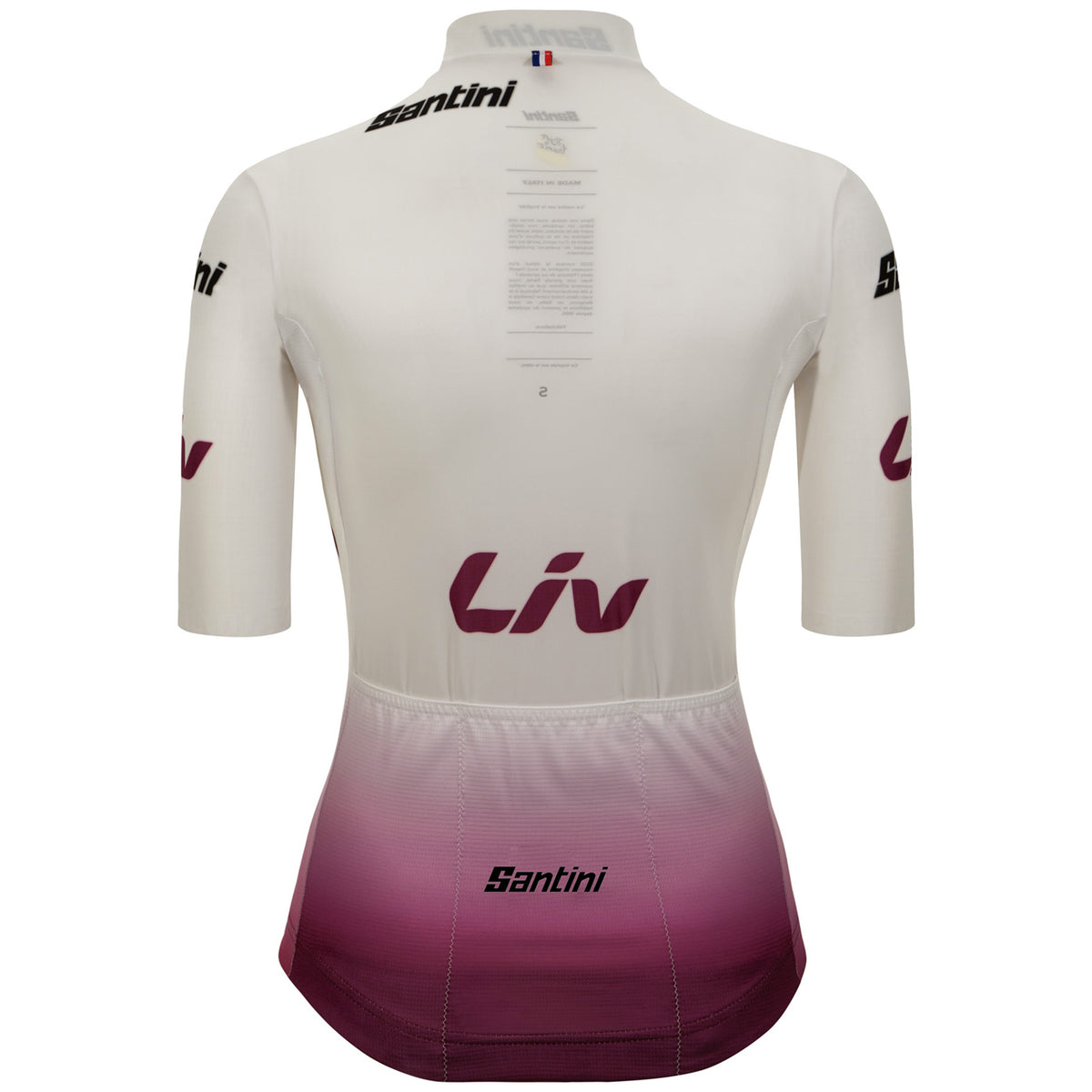 Jersey Santini White women's Tour de France 2024 Fan Line