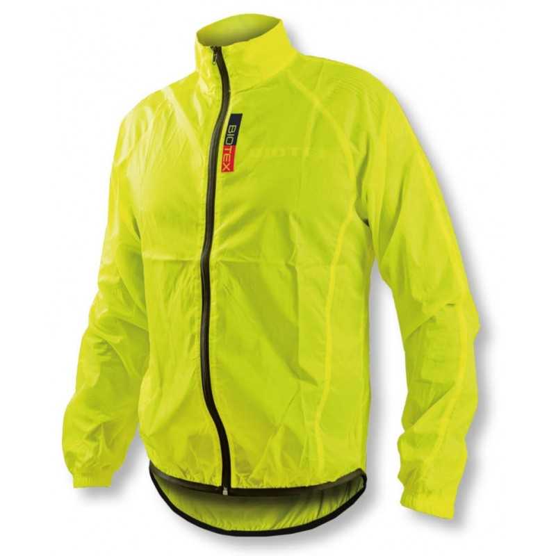 Biotex X-Light Wind jacket - Yellow fluo – All4cycling