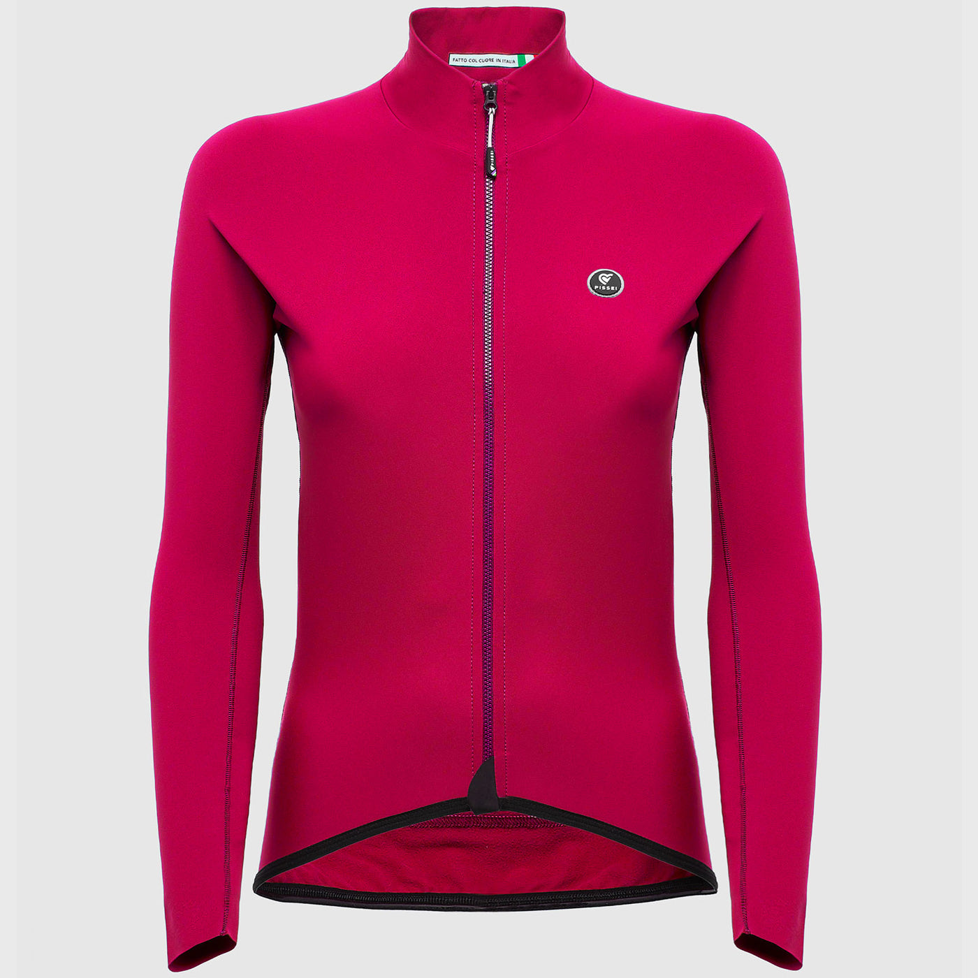 Pissei Prima Pelle long sleeves women jersey - Fuxia | All4cycling