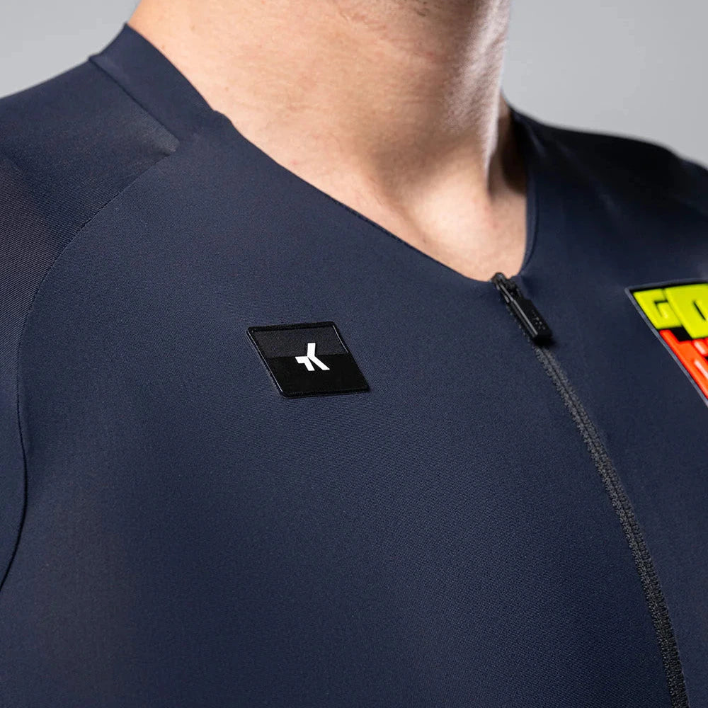 Gobik Cx Solid HK Ultrablue Jersey - Blue | All4cycling