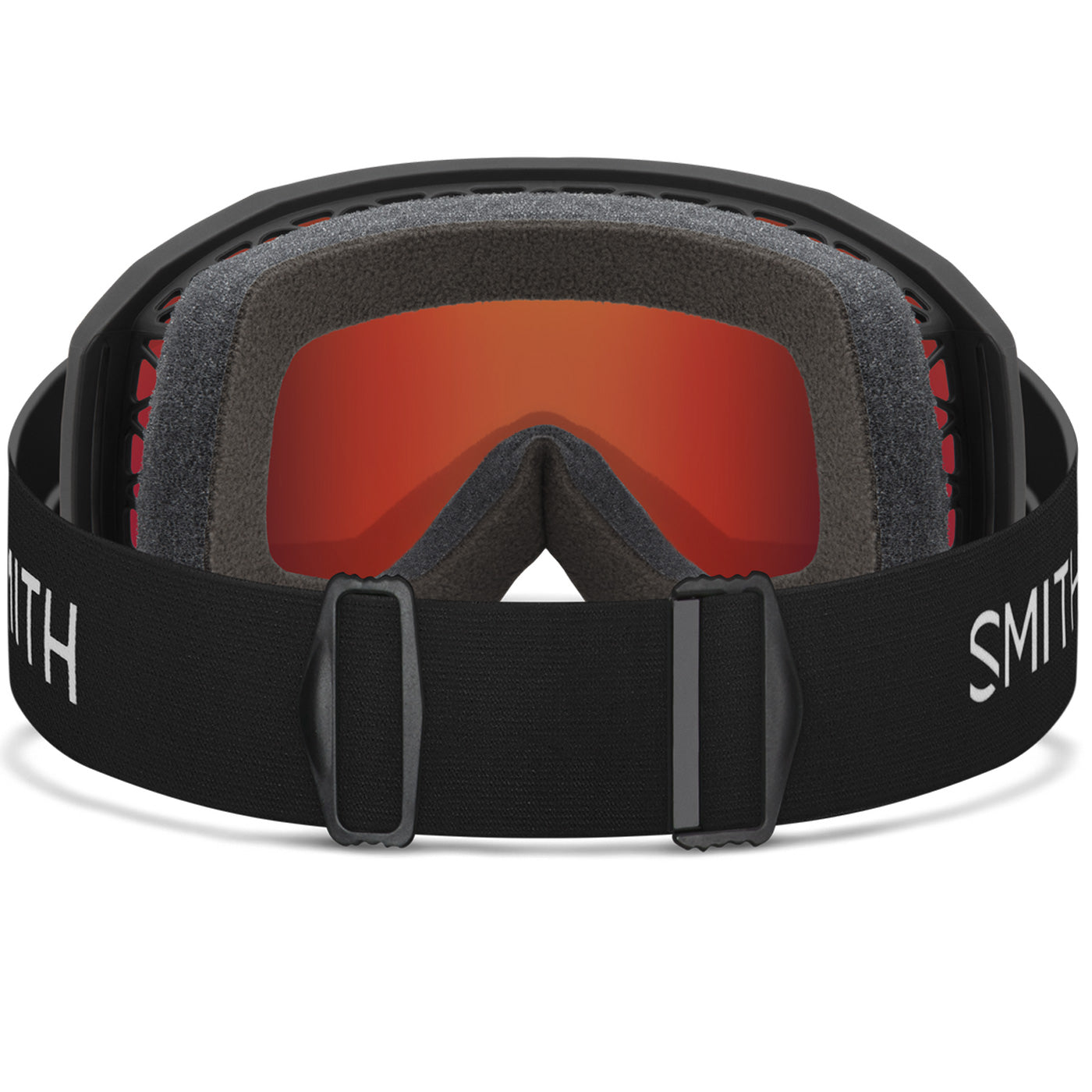 Smith Loam MTB Mask - Black Red Mirror