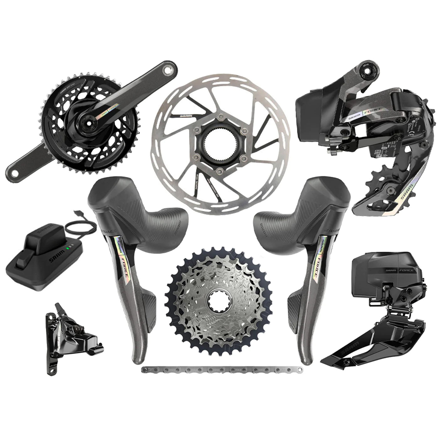 SRAM Force AXS Road Disc HRD Group 10/33T - 50/37D