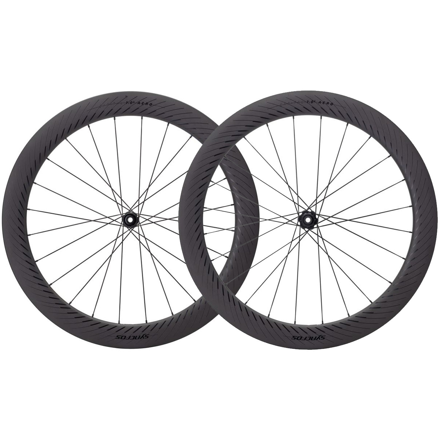 Syncros Capital 1.0 Aero 60 Disc wheels - Black