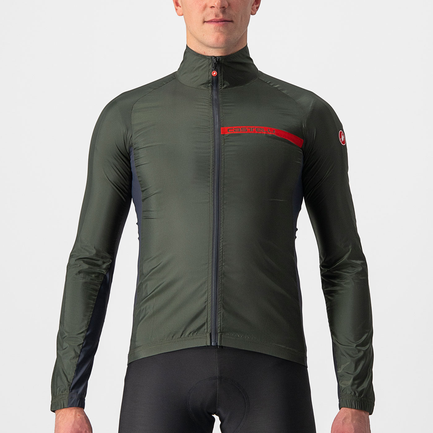 Castelli Squadra Stretch jacket - Dark green