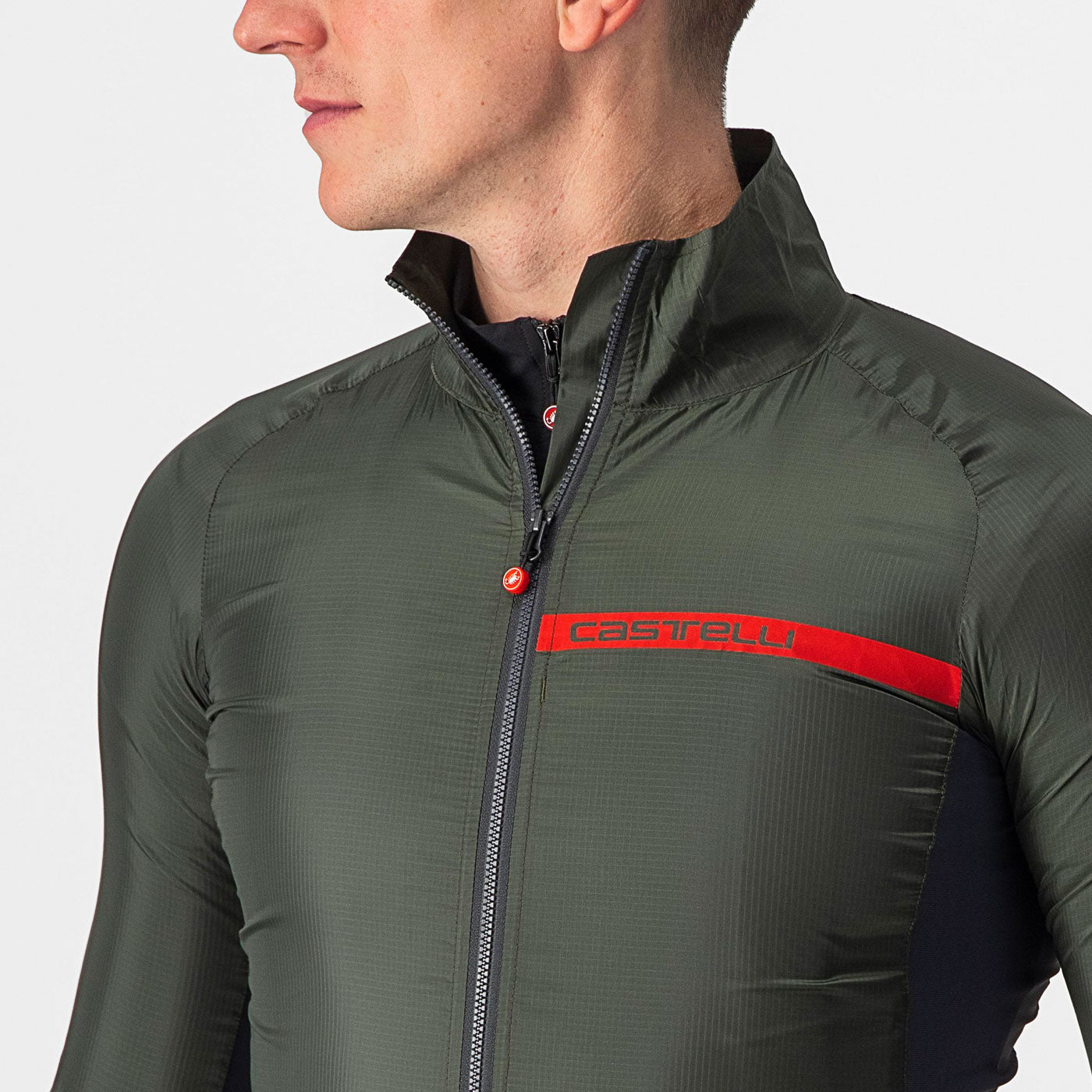 Castelli Squadra Stretch jacket - Dark green
