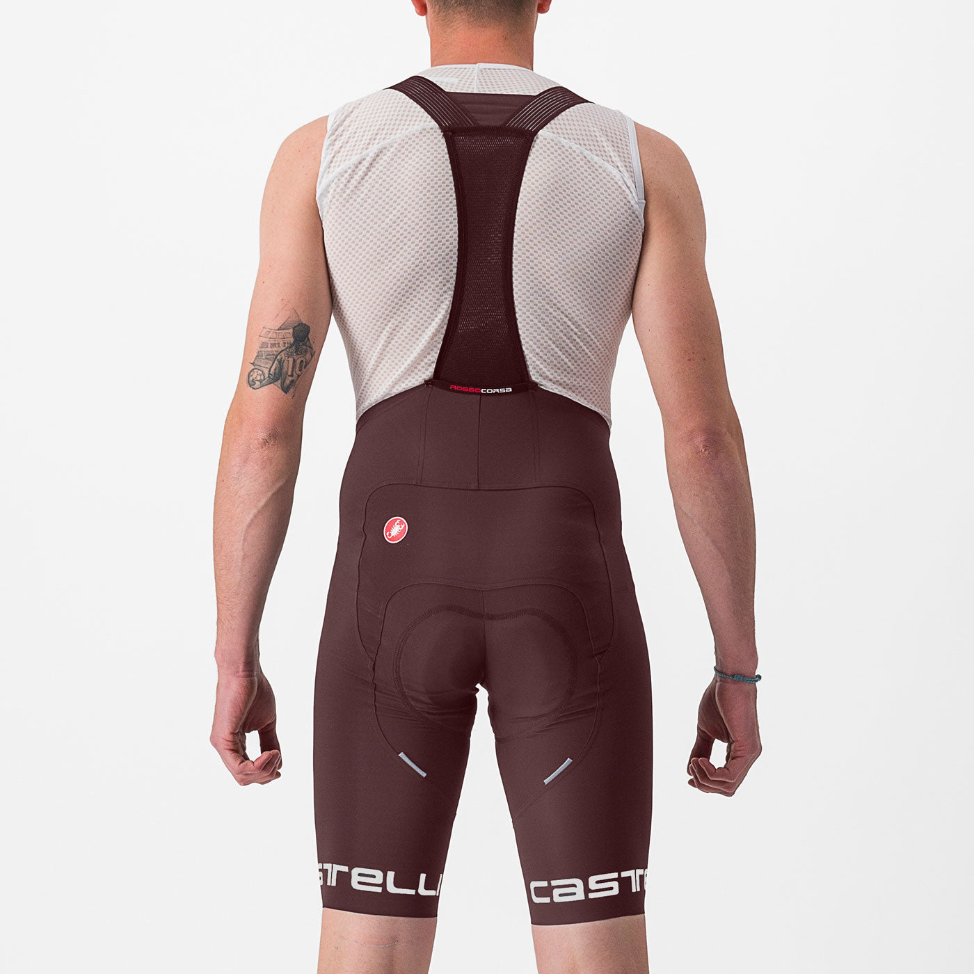 Castelli Free Aero RC Classic bib shorts - Bordeaux
